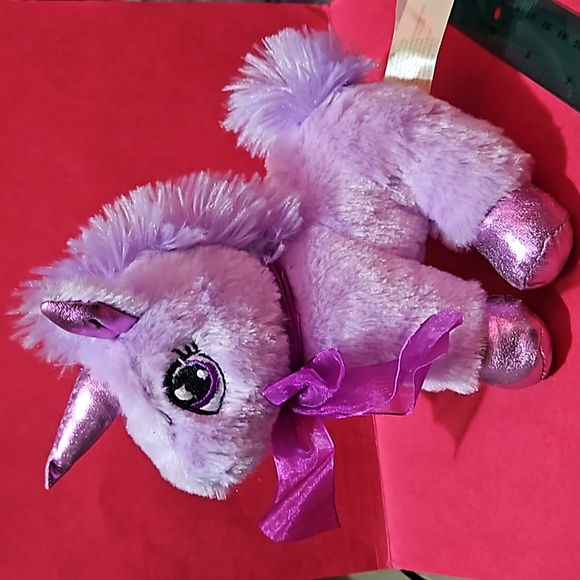Dan Dee | Toys | Dan Dee Unicorn Plush Stuffed Animal Toy Purple Ribbon ...